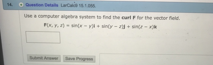 Solved | 14· Question Details LarCalc9 15.1.055. Use a | Chegg.com