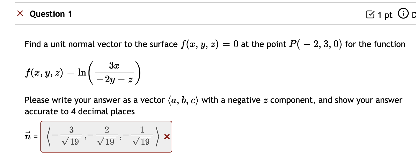 Solved Find a unit normal vector to the surface f(x,y,z)=0 | Chegg.com