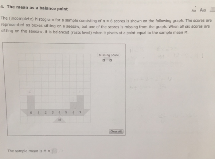Solved The (incomplete) histogram for a sample consisting of | Chegg.com