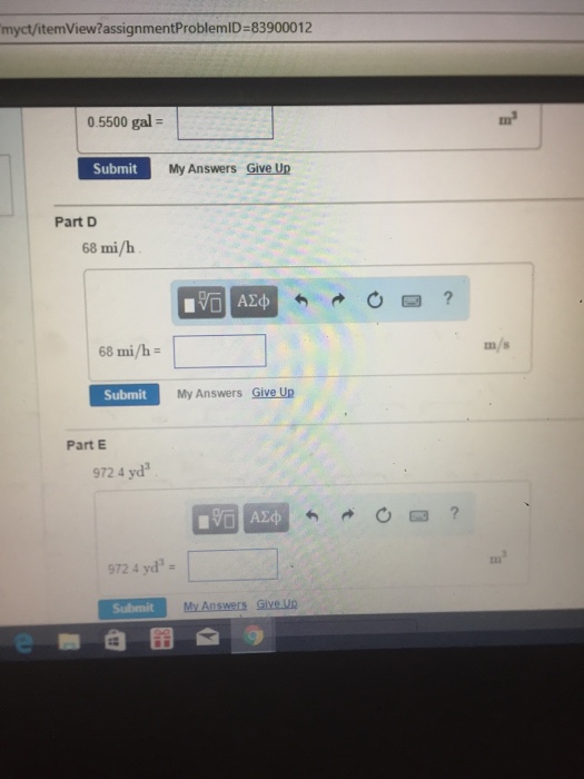 Solved myct/itemView?assignmentProblemID-83900012 0.5500 gal | Chegg.com