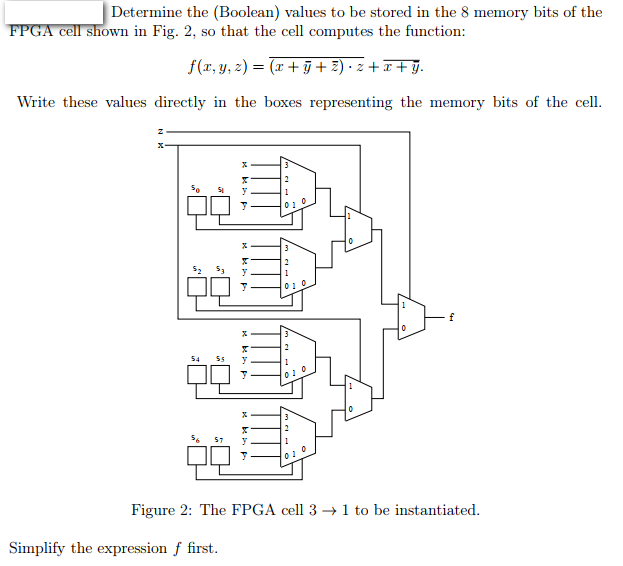 Determine the (Boolean) values to be stored in the 8 | Chegg.com