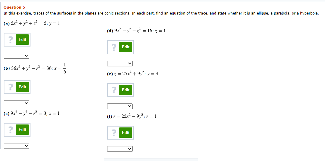 Solved Q25 choices: A. Lines B. Parabola C. Circle D. | Chegg.com