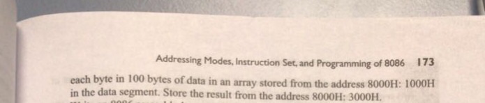 Solved 6. Write an 8086 assembly language program to | Chegg.com