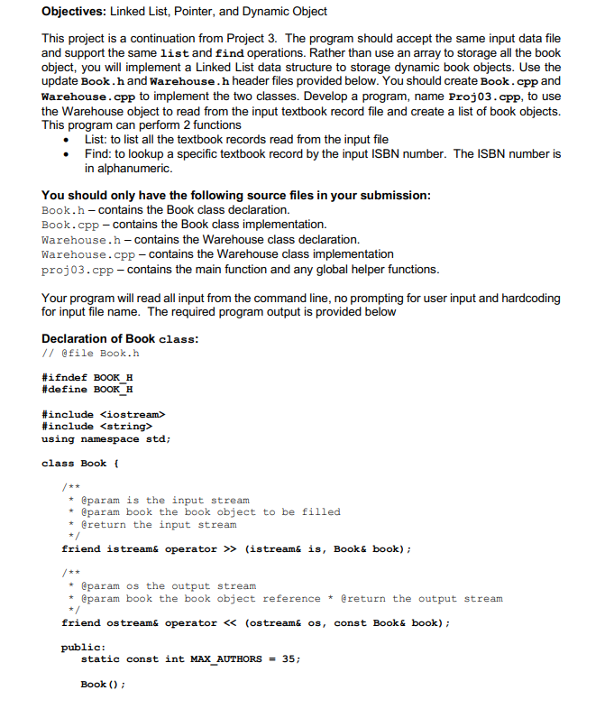 Working Linked Lists Pointers Dynamic Objects C Multiple Source Files Using Header Files