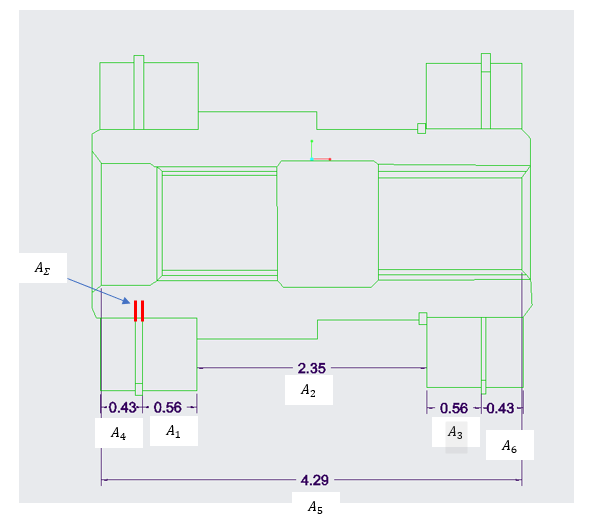 Complete the table below doing axial tolerance stack | Chegg.com