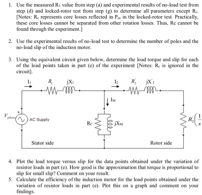 Solved 1. Use the measured Ri value from step (a) and | Chegg.com