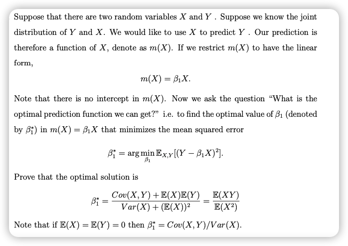 Solved Suppose That There Are Two Random Variables X And Y