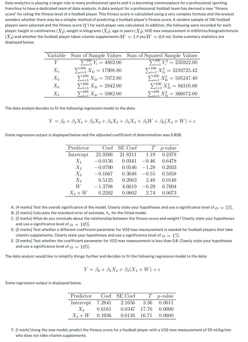Solved Data analytics is playing a larger role in many | Chegg.com