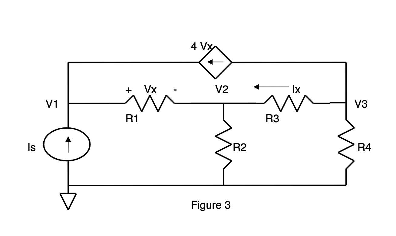 Solved In Figure 3 What is the value of the controlled | Chegg.com