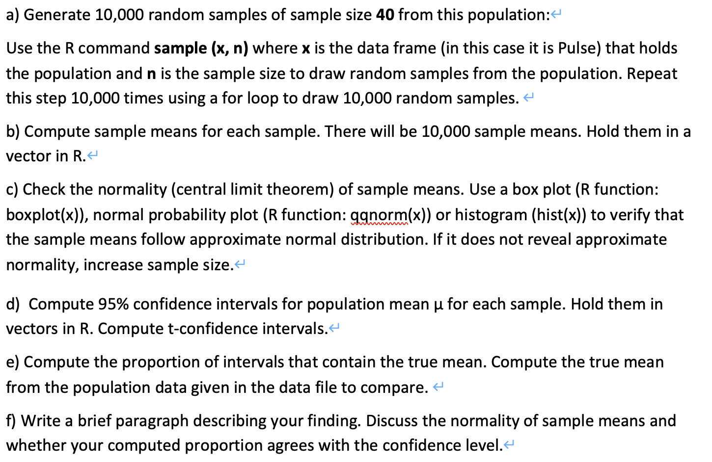 Pulse 68, 64, 88, 72, 64, 72, 60, 88. 76, 60, 96, 72, | Chegg.com