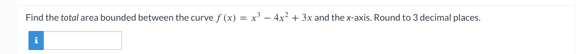 Solved Find the total area bounded between the curve | Chegg.com