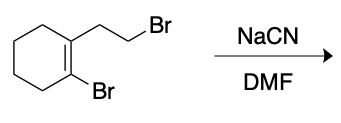 Solved Br NaCN DMF Br a. NC NC b b. CN Br c C. NC Br d. CN | Chegg.com