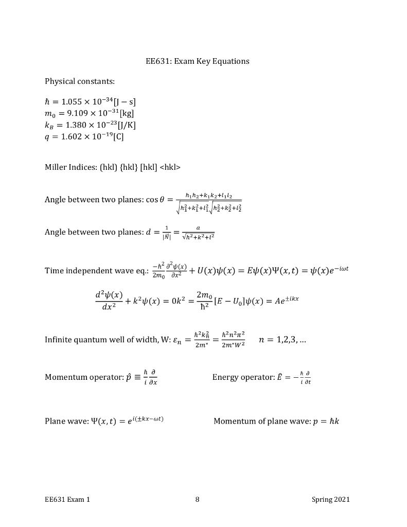 Question 4: Consider the E(k) plot shown below, and | Chegg.com