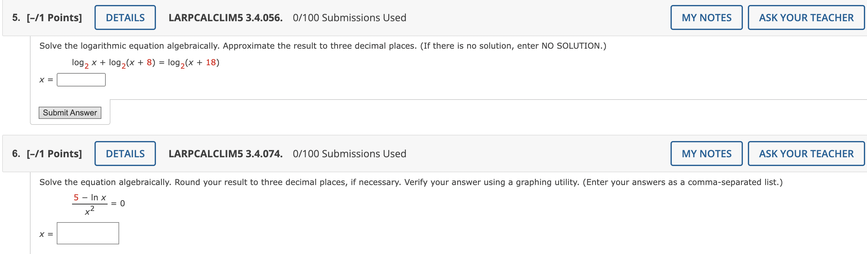 solved-solve-the-logarithmic-equation-algebraically-chegg