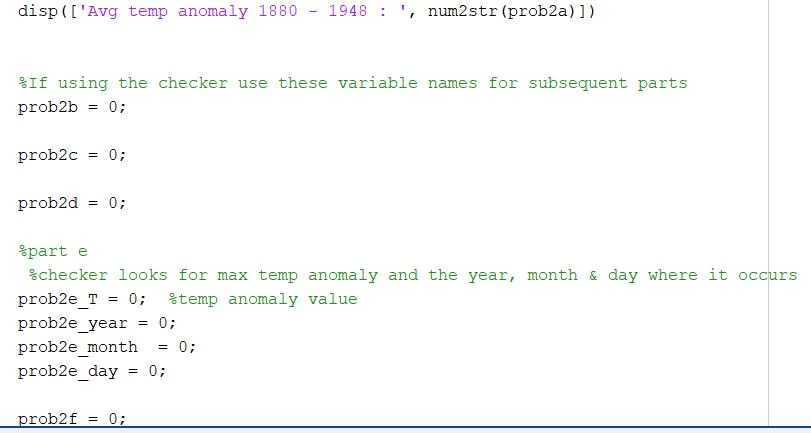 2. The provided data file contains daily average | Chegg.com