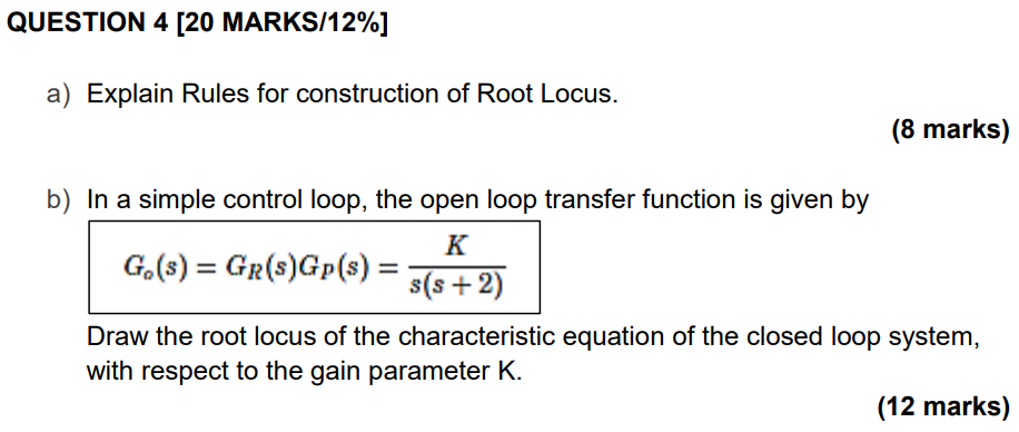 Solved QUESTION 4 [20 ﻿MARKS/12%]a) ﻿Explain Rules for | Chegg.com