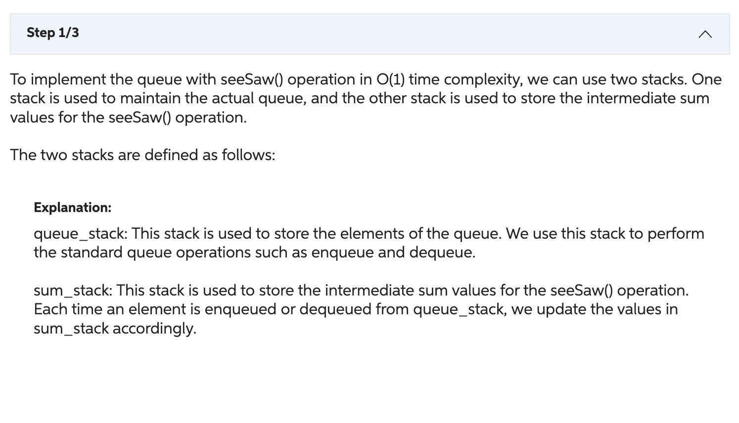 Solved We want to build a queue for integer elements that in | Chegg.com