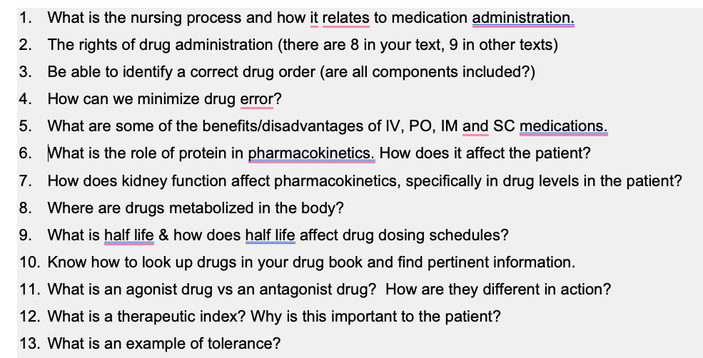 Solved 1. What is the nursing process and how it relates to | Chegg.com