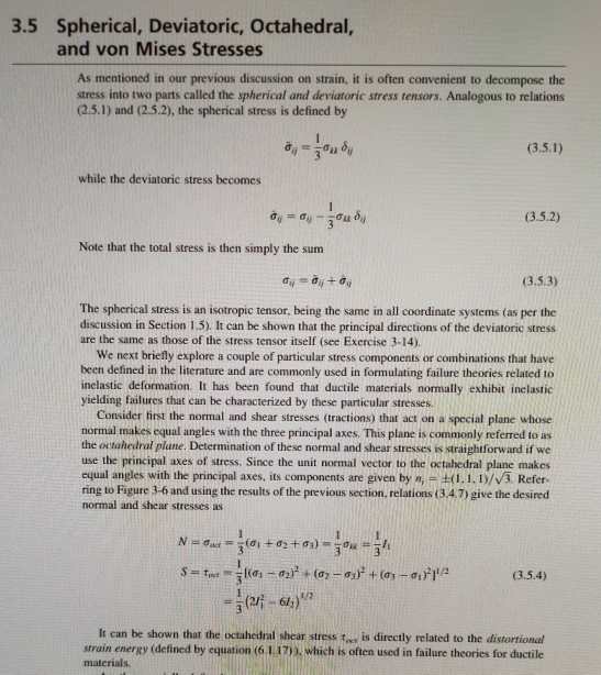 Solved 3-16. For the stress state given in Example 3-1, | Chegg.com