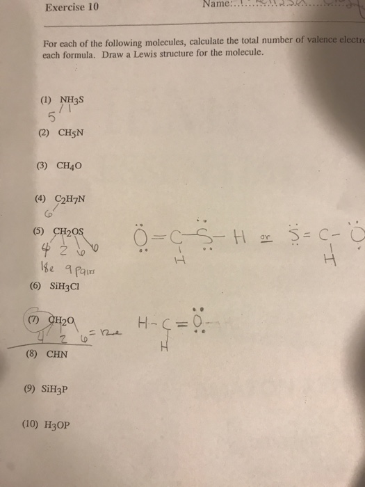 Ch5n Lewis Dot Structure