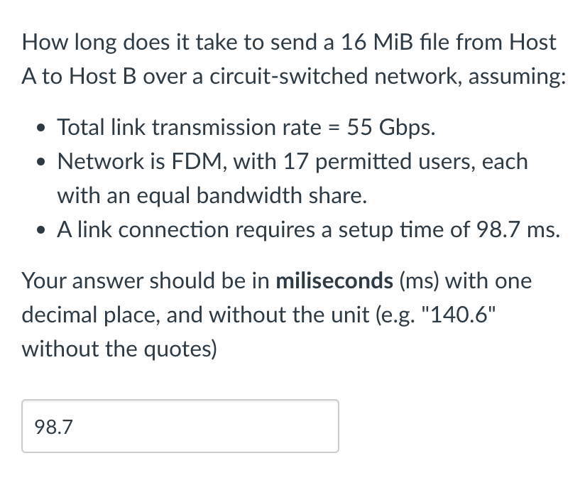 Solved Suppose there are 66 packets entering a queue at the | Chegg.com