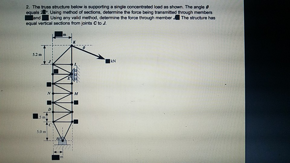 Solved or horizontal. 1. A tower crane is shown below. It | Chegg.com