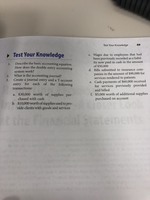 Solved Test Your Knowledge 9 Test Your Knowledge 1. Describe | Chegg.com