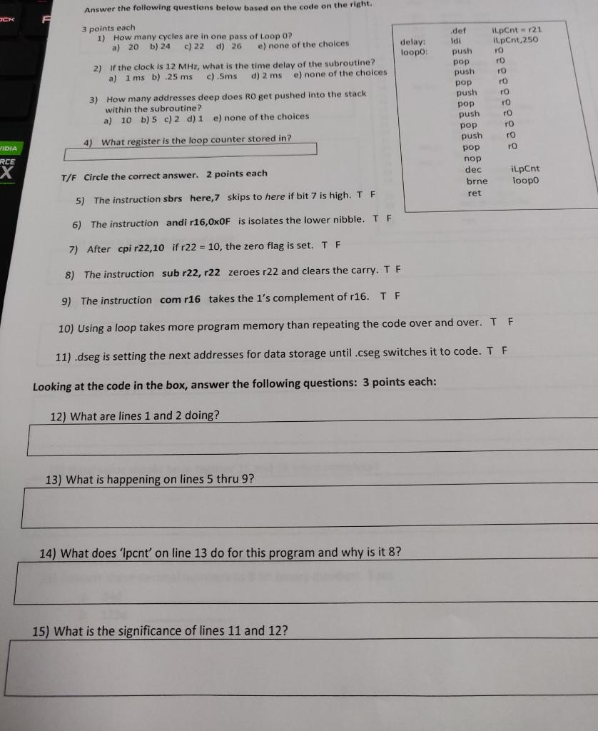 Solved Answer the following questions below based on the | Chegg.com
