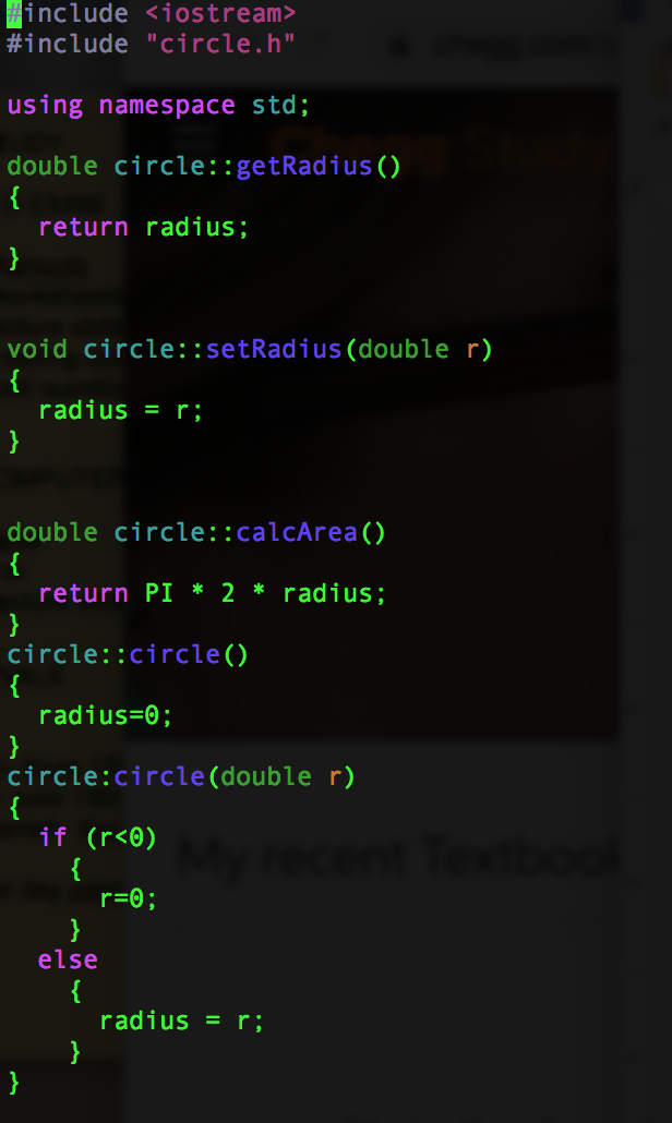 Solved Modify Lab 24 to split it into 3 files, main.cpp, | Chegg.com
