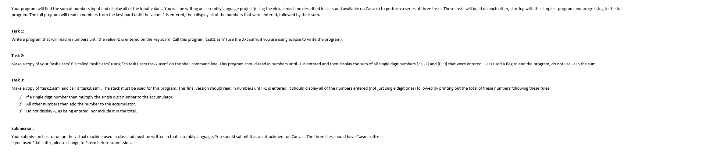 Solved Your Program Will Find The Sum Of Numbers Input And 4306