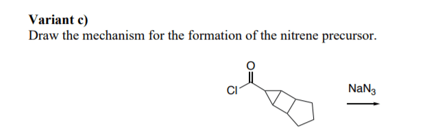 Solved Variant e) Draw the mechanism for the formation of | Chegg.com