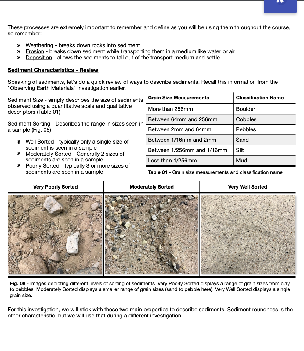 Solved How does a change in a stream's gradient affect the | Chegg.com