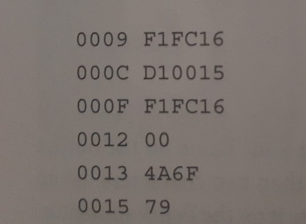 Determine the output of the following Pep/9 machine | Chegg.com