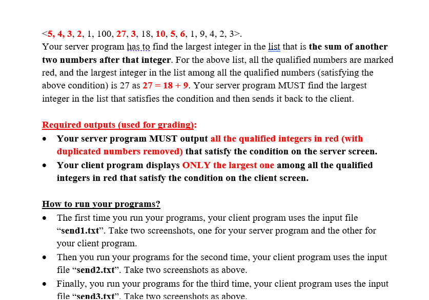 Solved In this project, you are required to write two | Chegg.com