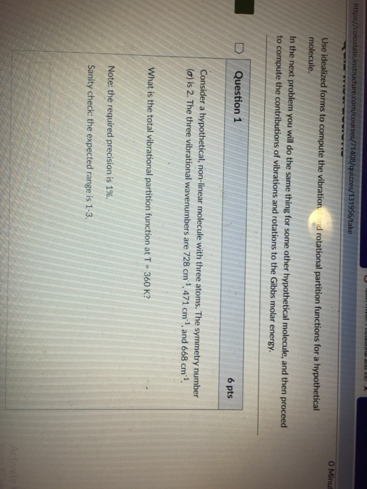 Solved O Minut Use idealized forms to compute the vibration | Chegg.com