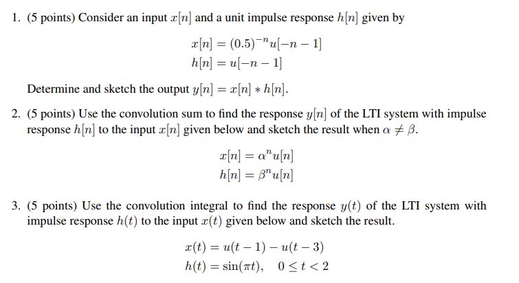Solved 1 5 Points Consider An Input X N And A Unit 