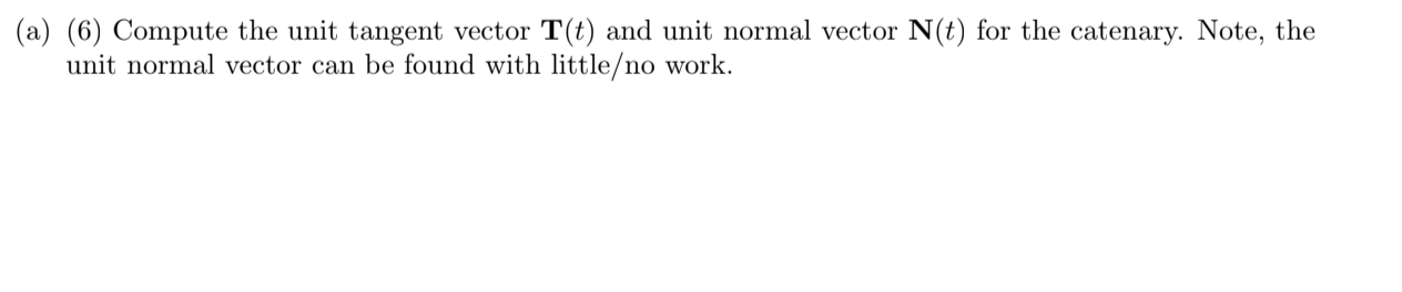 Solved (10) Let r(t) (t, cosht). The curve described by r is | Chegg.com