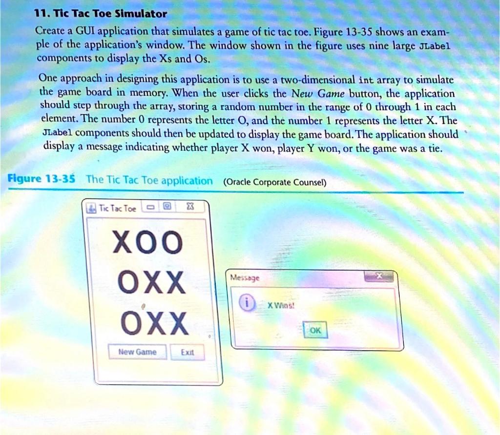 Solved Write code in java the question from book Starting | Chegg.com