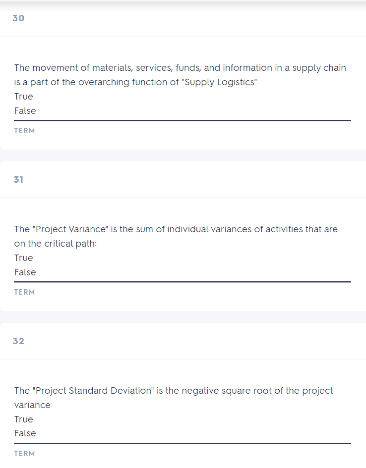 Solved This is the Expected Completion Time formula: | Chegg.com