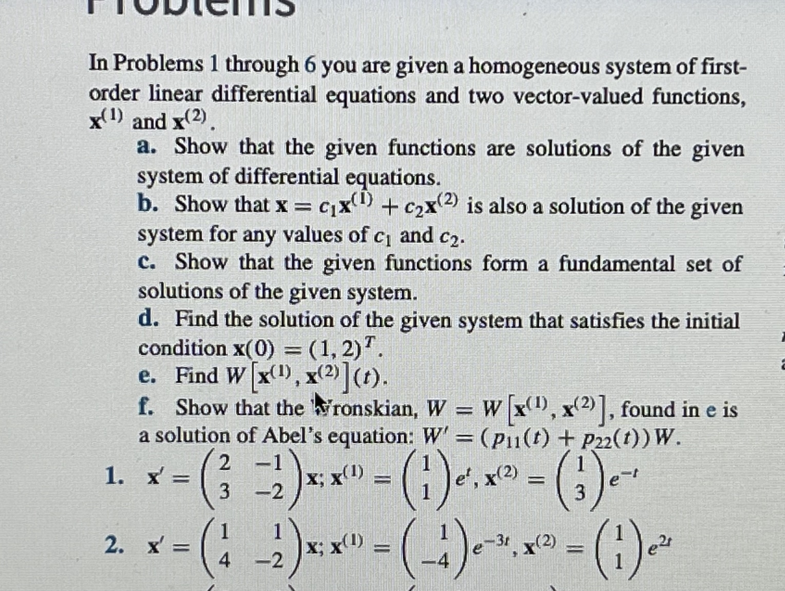 Solved Solve #2 only. Make sure the work is neat and easy to | Chegg.com