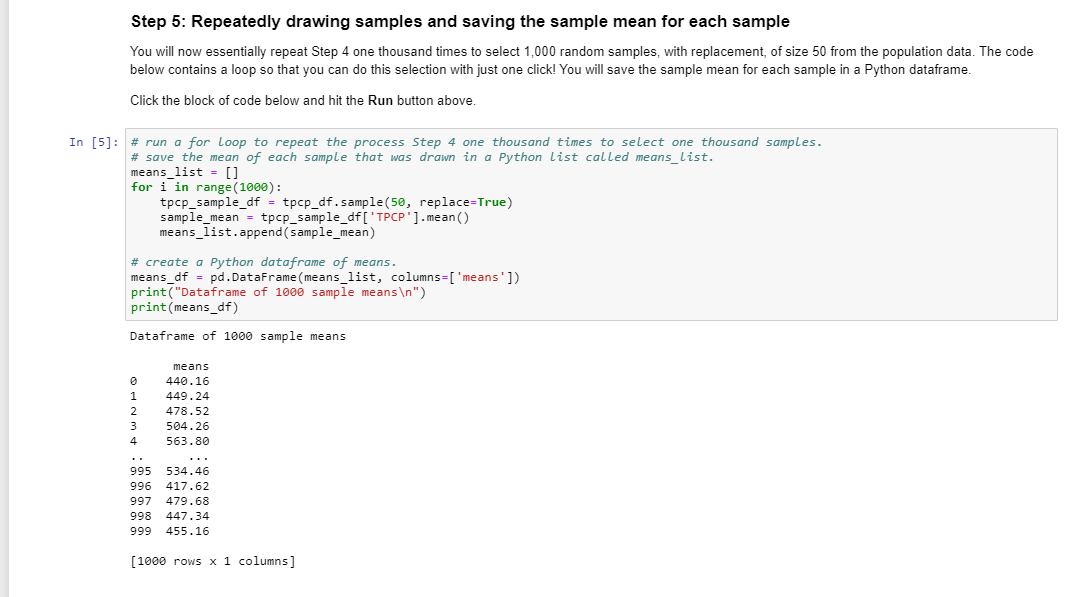 1. In the Python script, you created a histogram for | Chegg.com