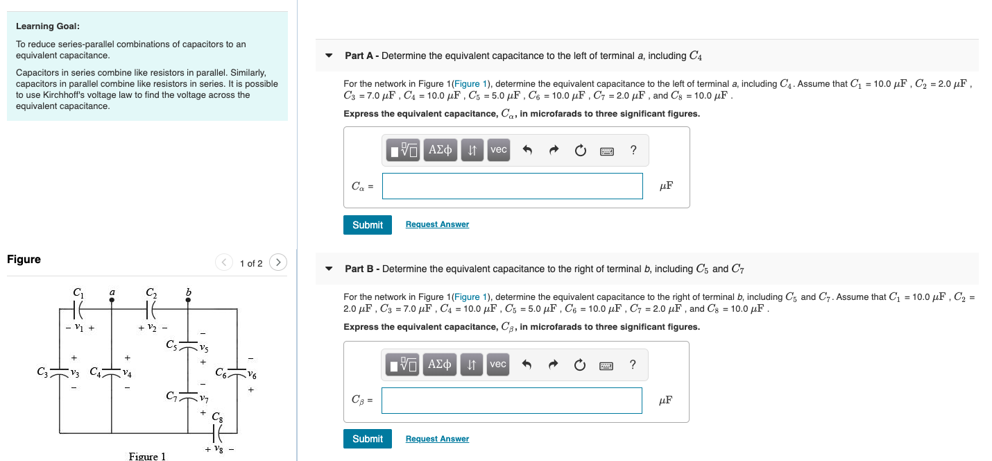 Solved Learning Goal: To reduce series-parallel combinations | Chegg.com