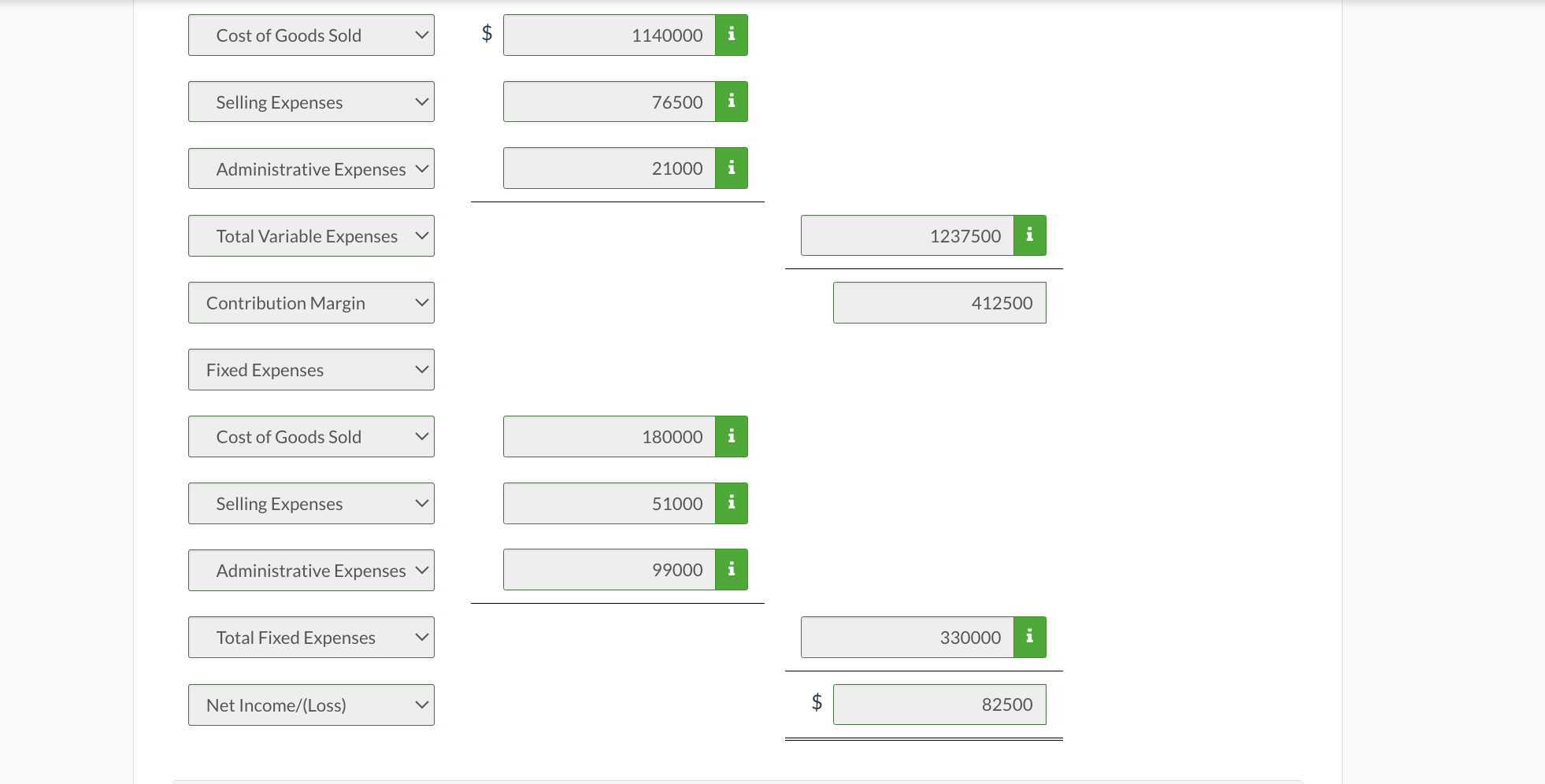 Solved Calculate variable cost per bottle. (Round variable | Chegg.com