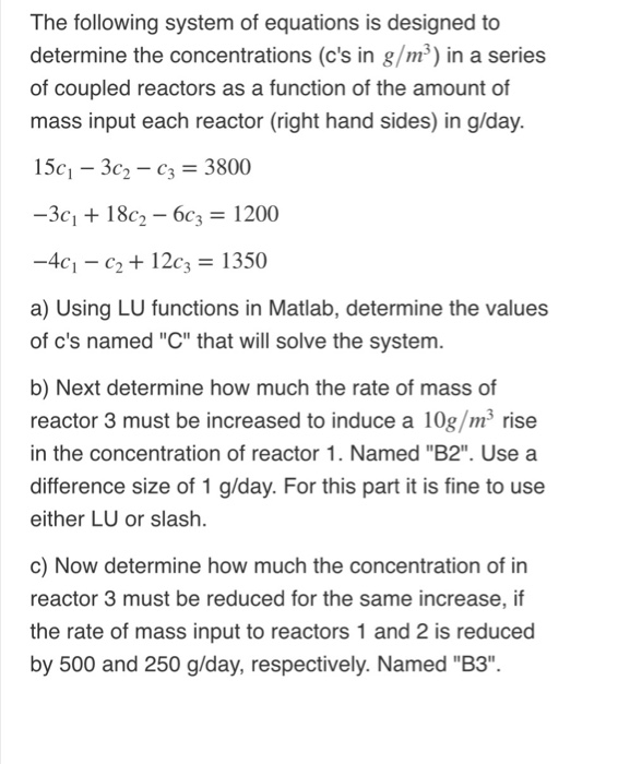 Solved Need help with matlab code. Please if don’t know how | Chegg.com