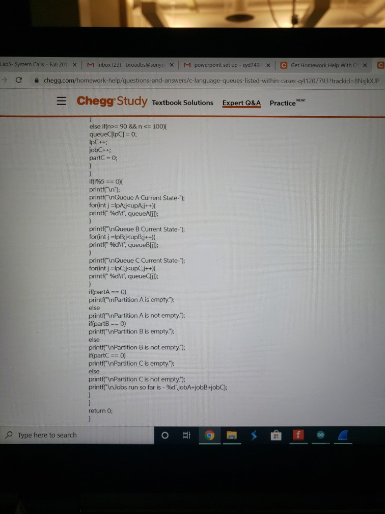 Solved C Language Please Comment Every Line Of The Program