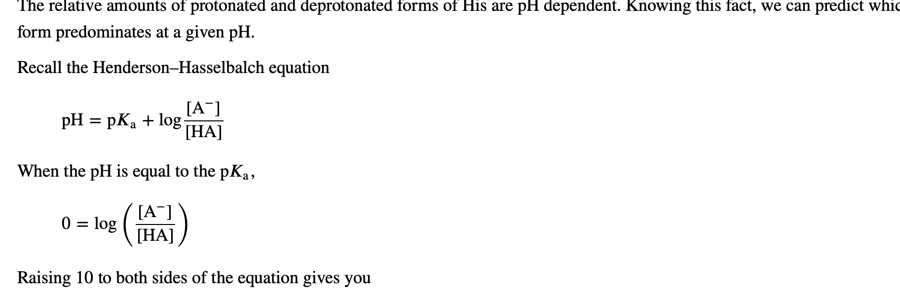 Histidine (His) is an example of a basic amino acid, | Chegg.com