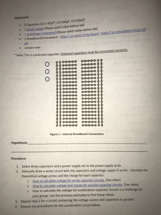 Solved VARIABLE PARALLEL PLATE CAPACITOR-DIELECTRIC | Chegg.com