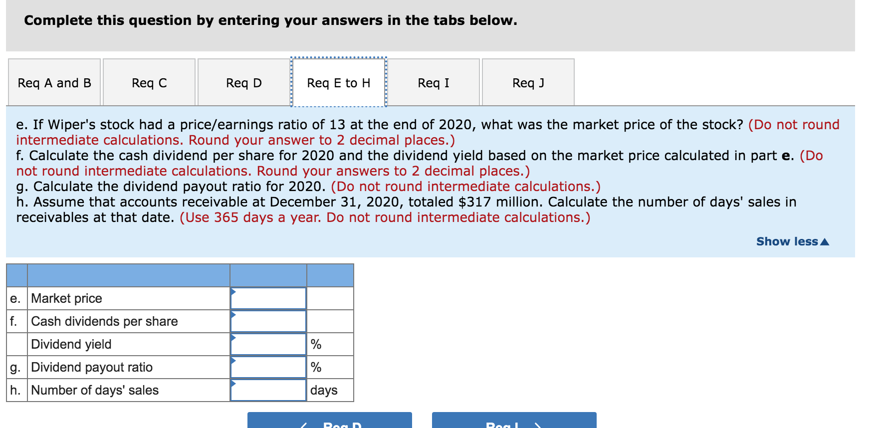 Solved Problem 11-13 (Algo) Ratio analysis–comprehensive | Chegg.com
