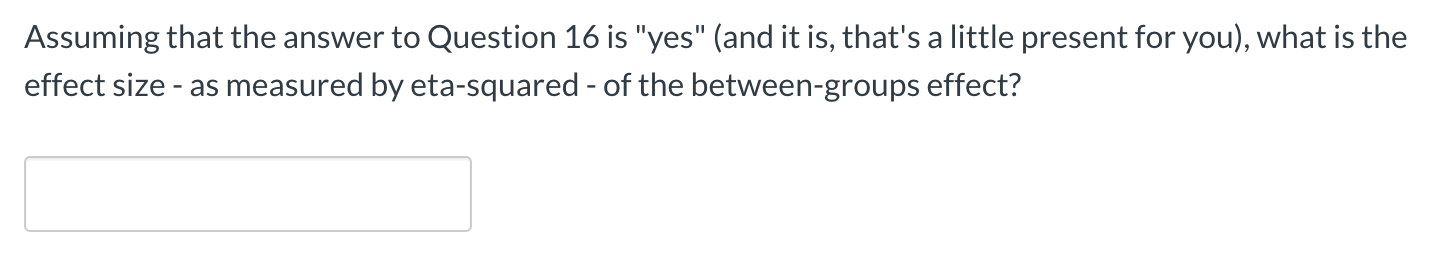 Solved Questions 15 - 18 refer to the following incomplete | Chegg.com