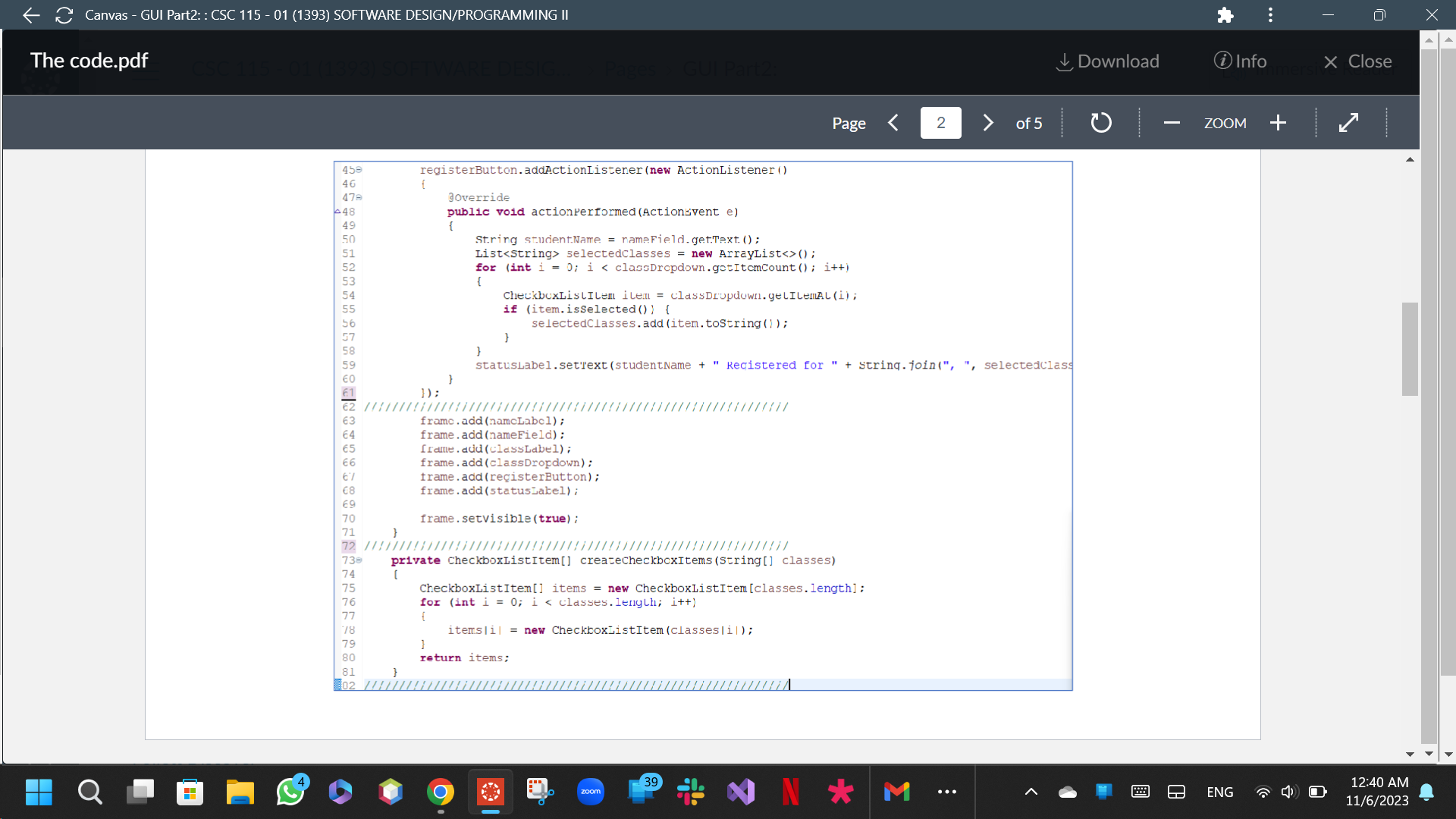 Solved How can i modify this code with the requirement step | Chegg.com